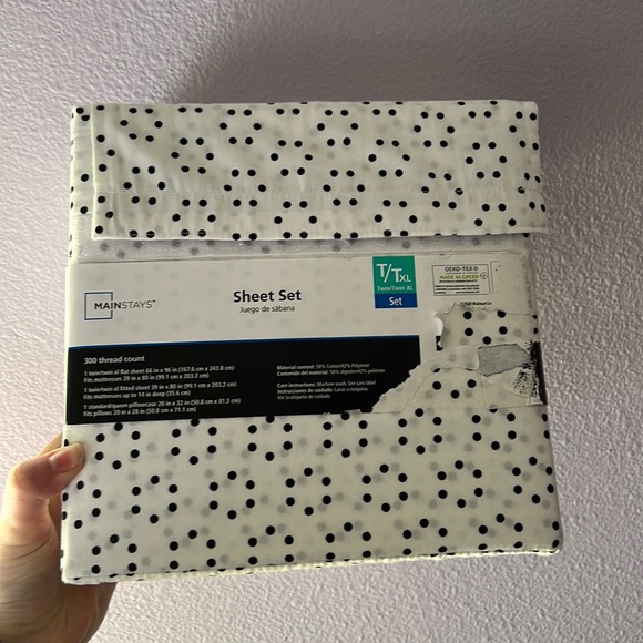 Mainstays | Bedding | Walmart Mainstays Twintwinxl Sheets Set 30 Thread ...